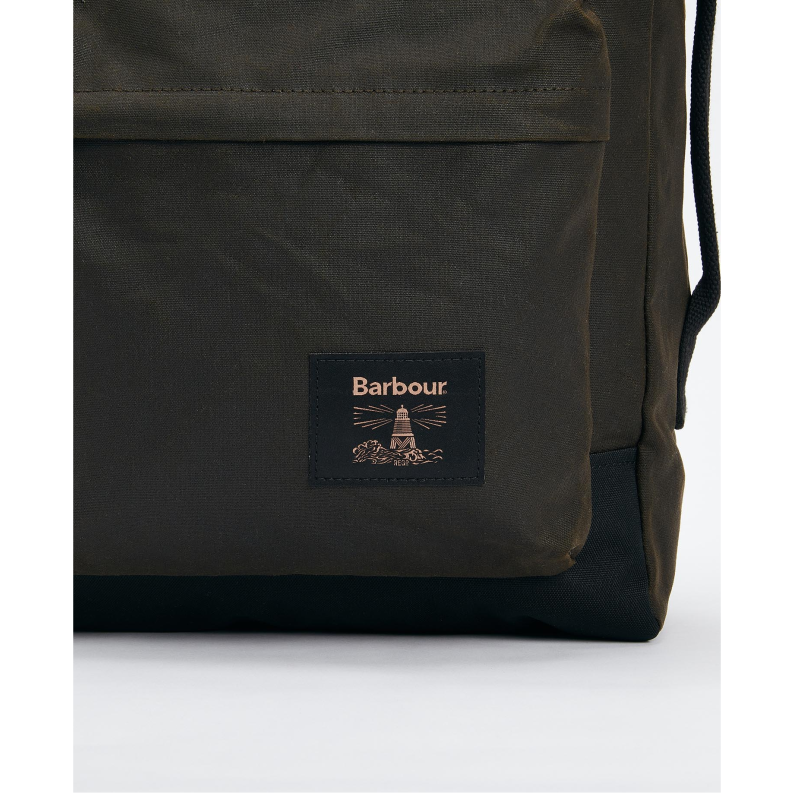 Barbour Field Wax Backpack | Waxed Cotton Laptop Rucksack – Jepsons