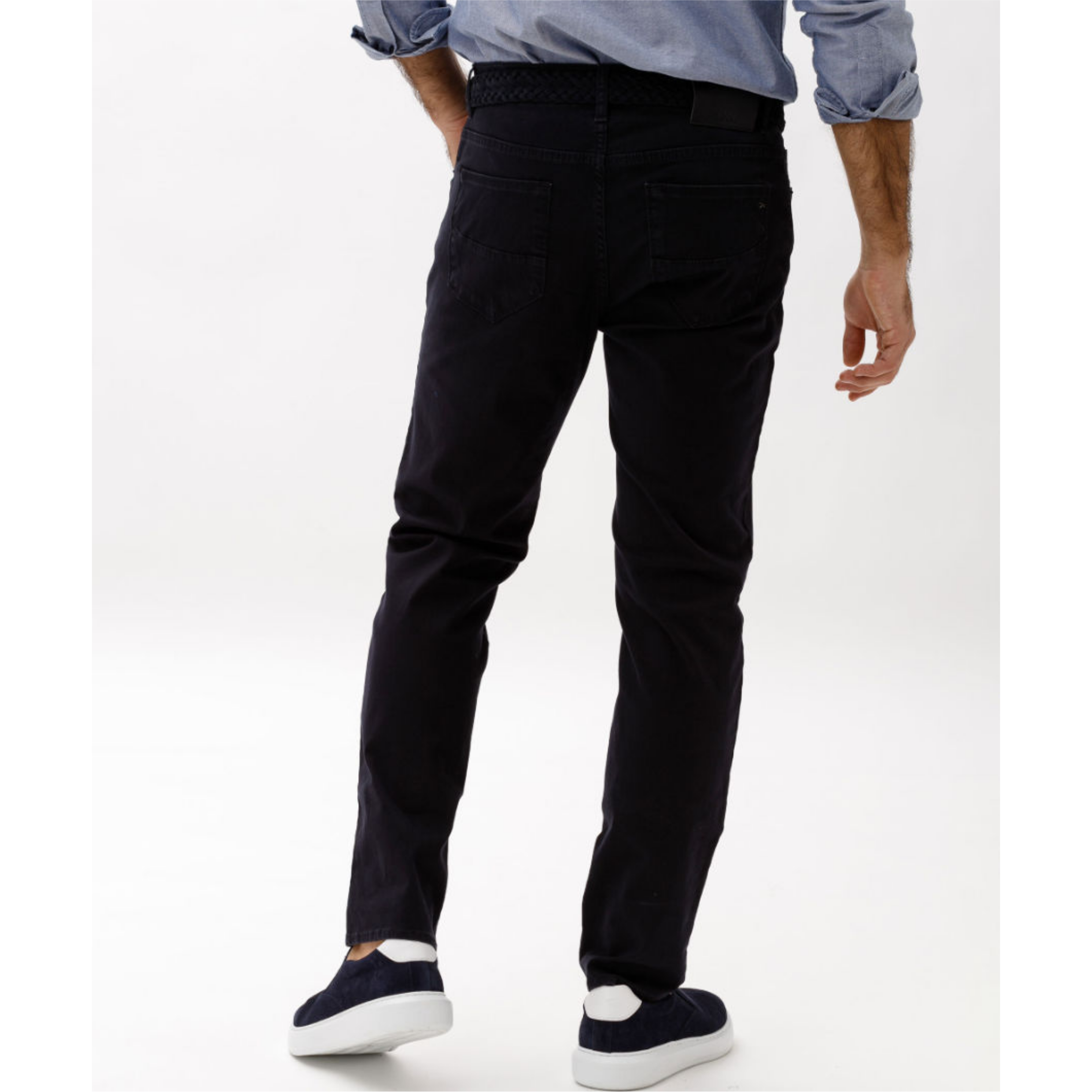 Brax Cadiz 5 Pocket Jeans with Perma Dye No Fade Navy Blue 80-4000 ...