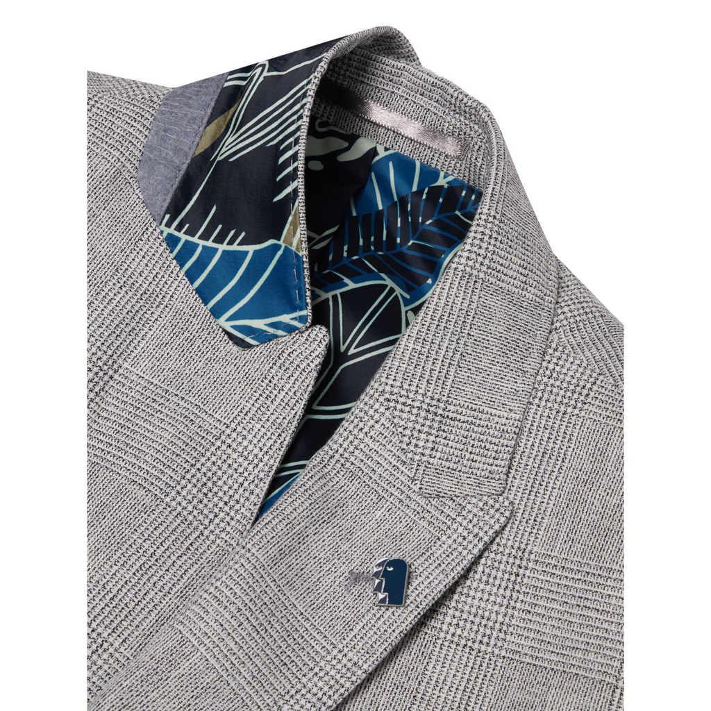 Remus Uomo Mens Linen Blend Summer Sports Jacket 12353 Light Grey– Jepsons