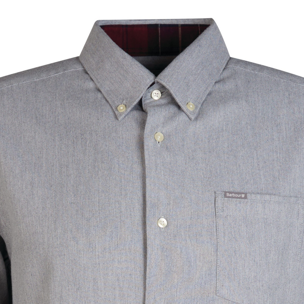 BARBOUR SEAHAM TAILORED SHIRT MSH5280GY52– Jepsons